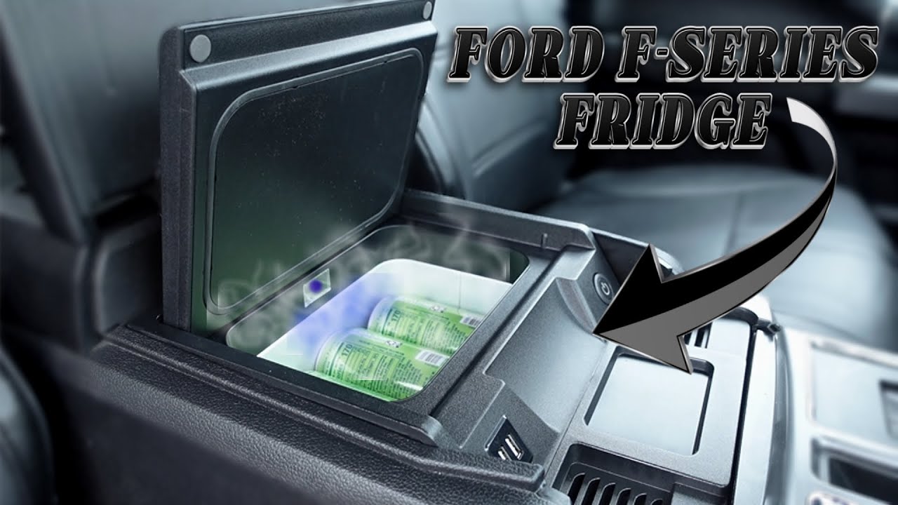 Cool Upgrade Alert! BougeRV Ford F-Series Center Console Refrigerator ...
