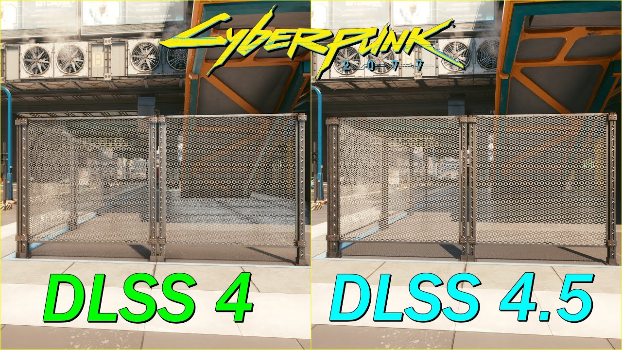 Cyberpunk 2077 DLSS 4 VS DLSS 4.5 - YouTube