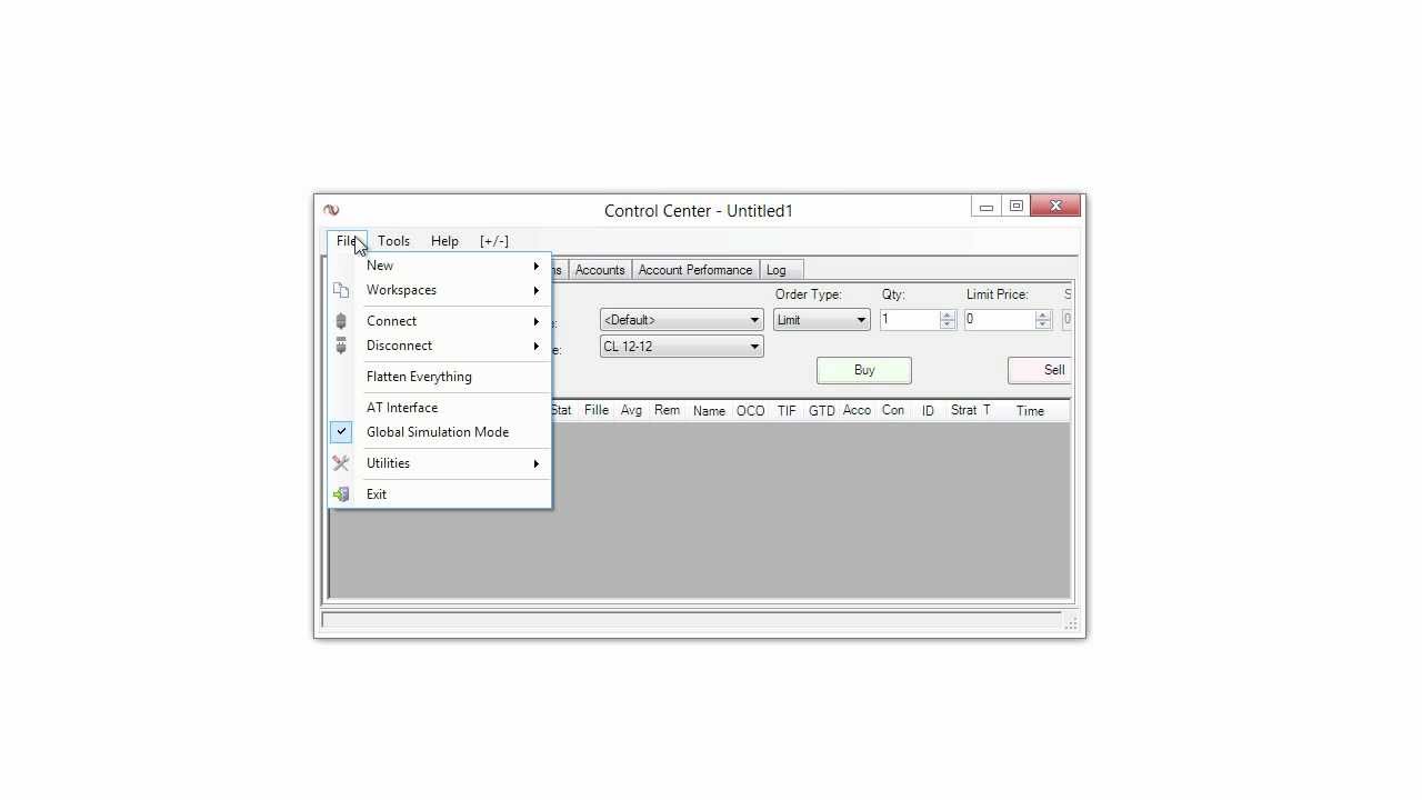 Connecting to Kinetick and Opening a Chart - YouTube