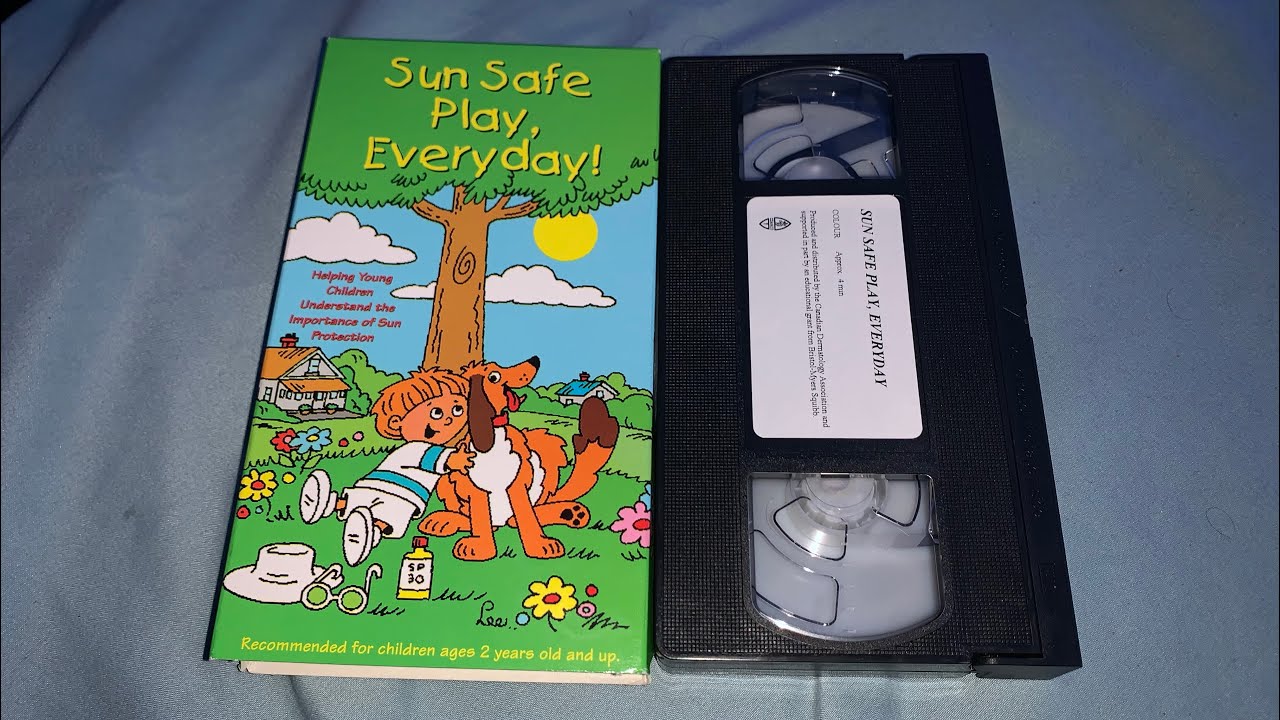 Sun Safe Play, Everyday! (SHORTEST VHS TAPE EVER!) - YouTube