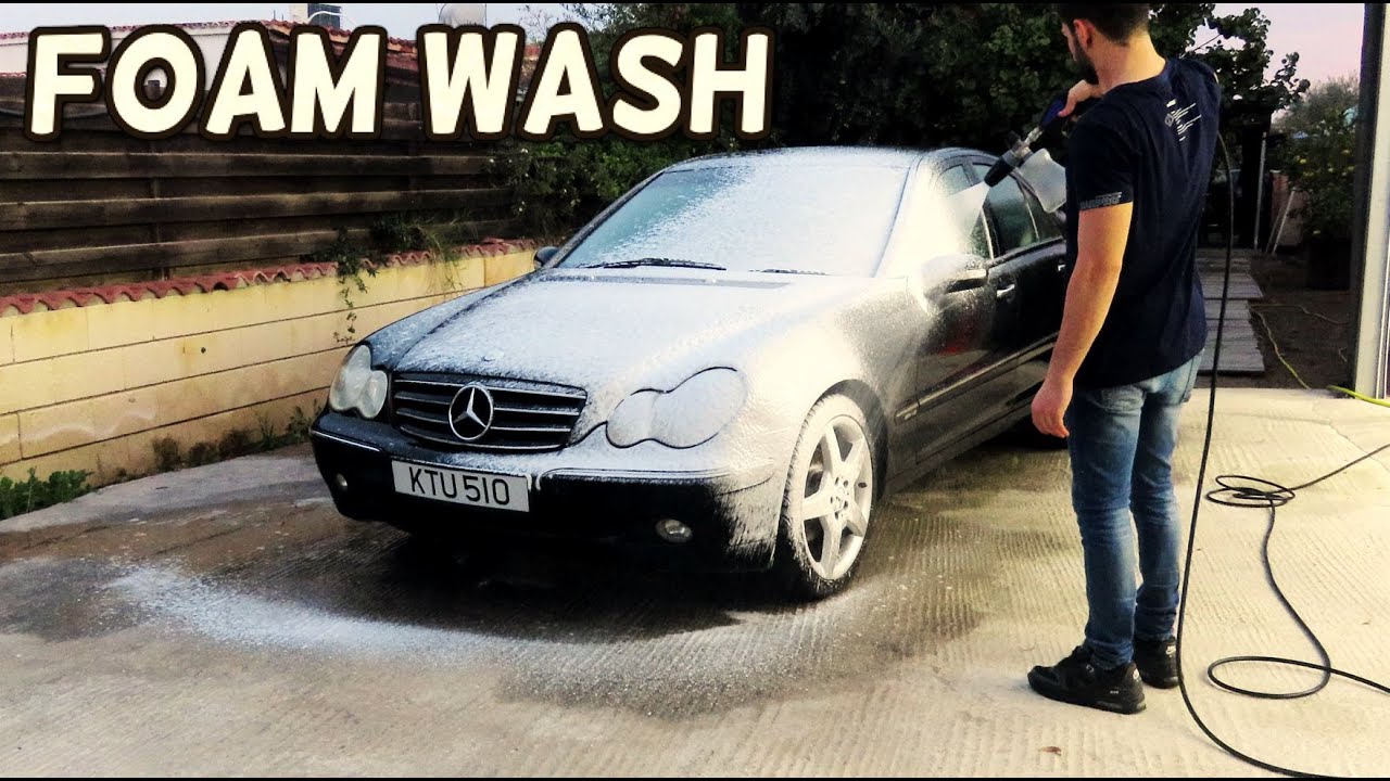 Dirty Mercedes Exterior Wash Deep Clean - Auto Detailing - YouTube