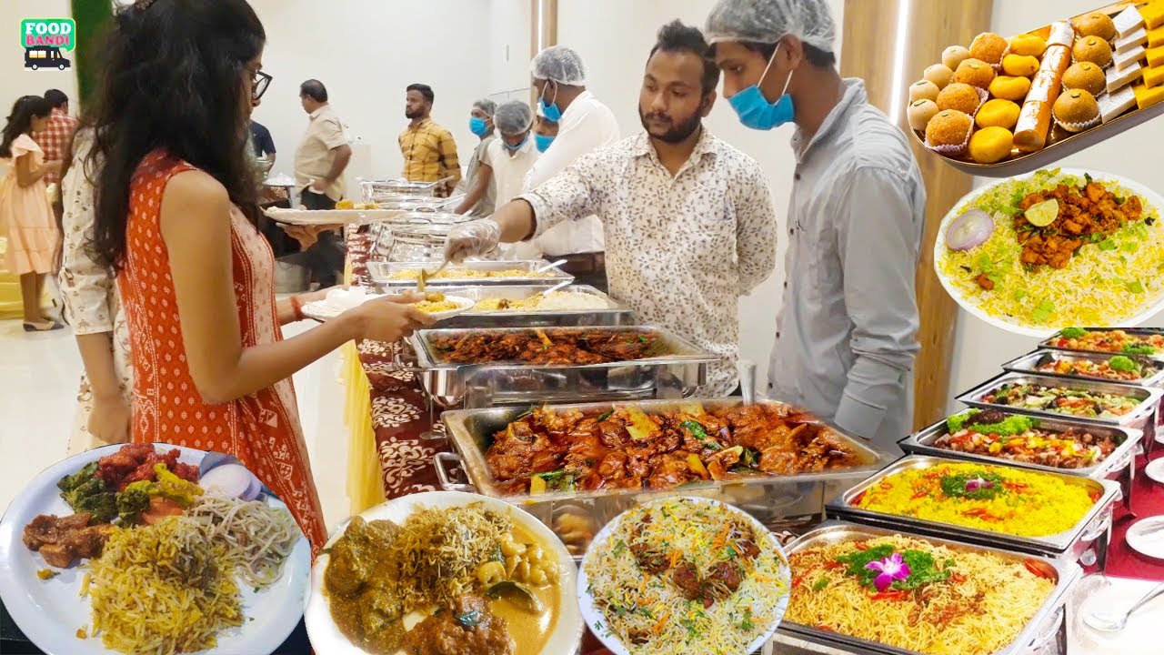 Indian Function Food | Unlimited Buffet Hyderabad | 180 Varieties Veg ...