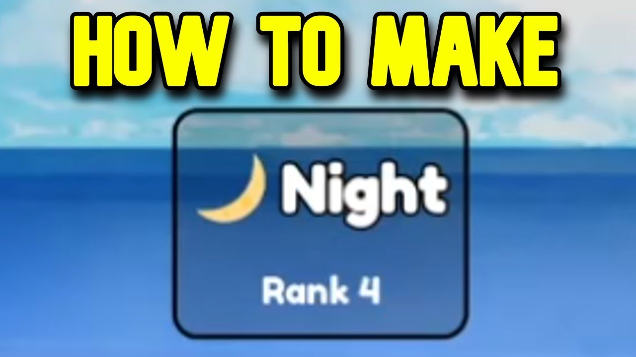 How to Make a Night in Ability Craft (Roblox) - YouTube