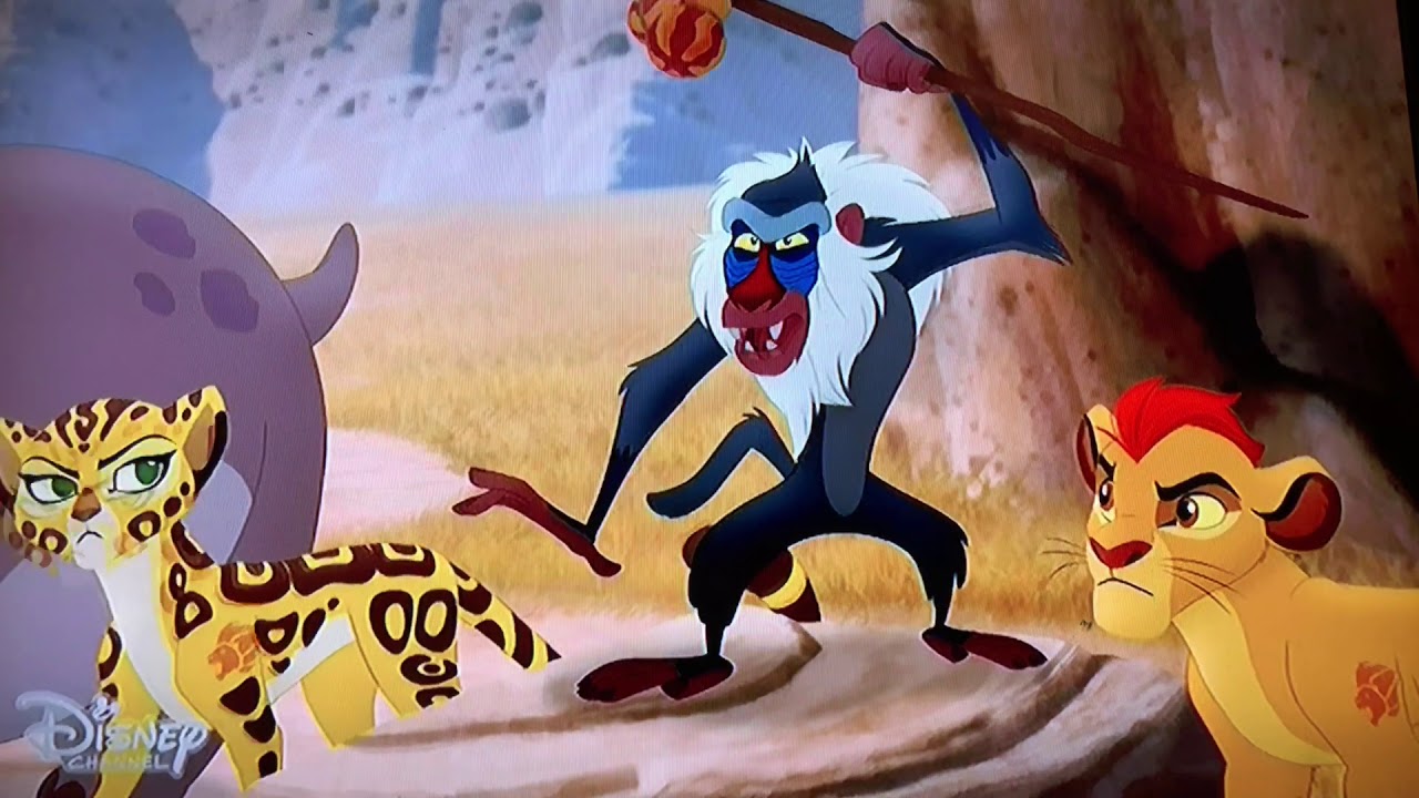 The Lion Guard - Battle with Hyenas and Jackals! | Divide and Conquer ...