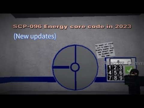 Roblox| SCP-096 |Energy core code in 2023 - YouTube
