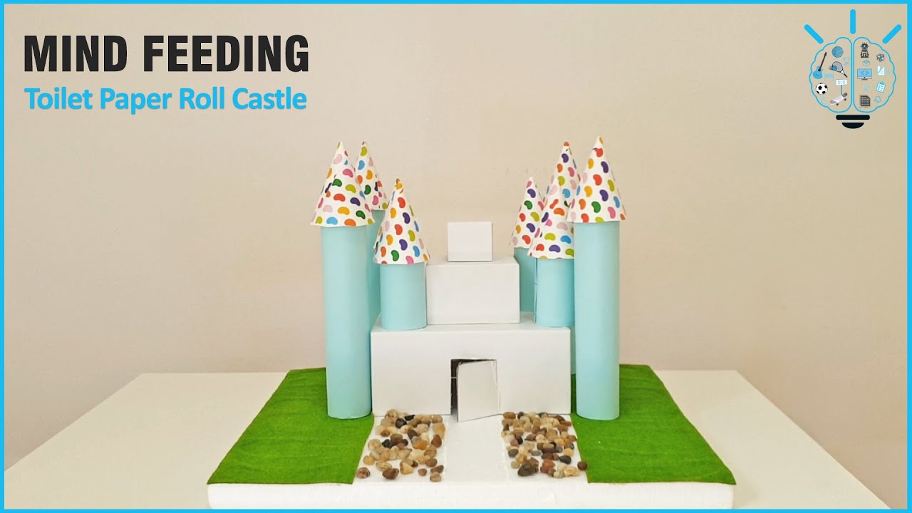 DIY Castle of Toilet Paper Rolls | Toilet Paper Roll Crafts | Castle ...