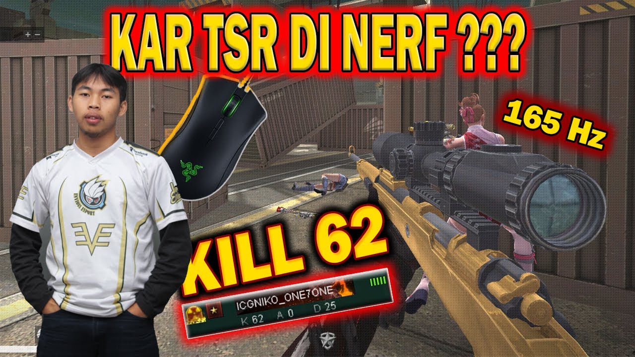 KAR TSR GOLD PORTAKABA | SETELAH UPDATE DI NERF ??? Point Blank ...