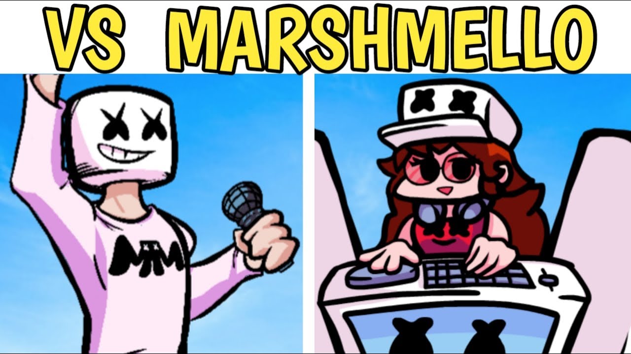 FNF Vs. Marshmello (Week 1 Demo) || MARSHMELLO MOD IN FRIDAY NIGHT ...