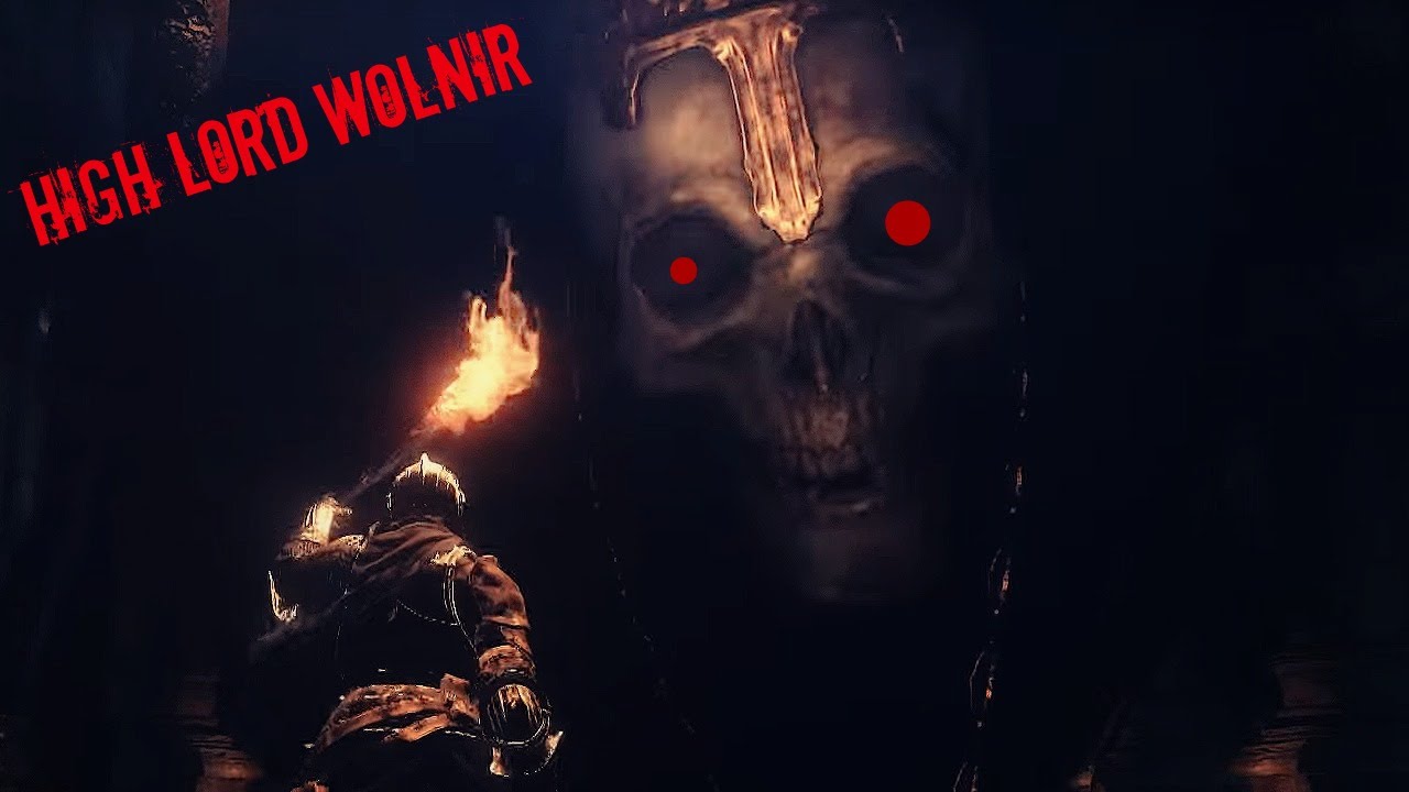 Dark souls 3 - Lord Wolnir Boss - YouTube
