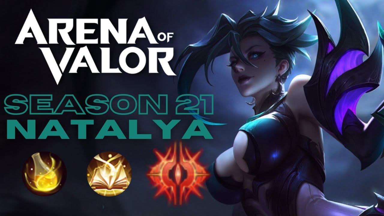 NATALYA GO BRRRR! - Arena of Valor | AoV | RoV | Liên Quân Mobile - YouTube