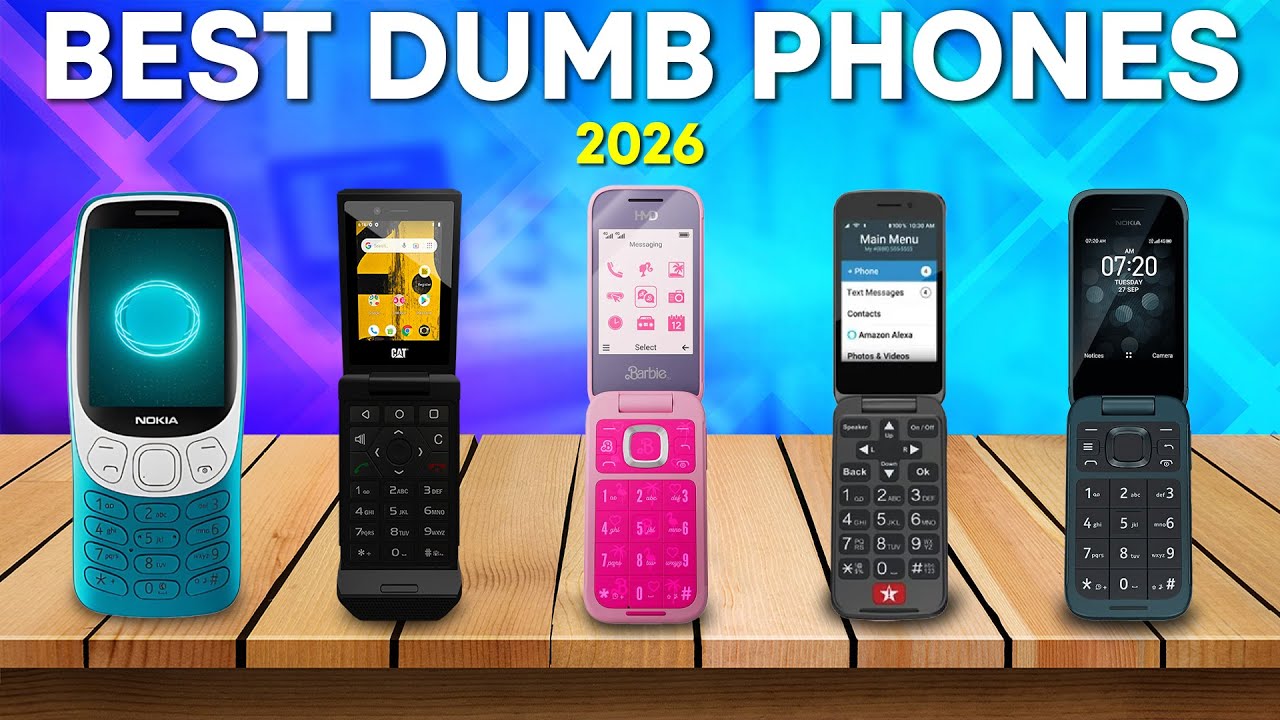 Top 5 Dumb Phones in 2025 – Cut the Noise, Keep the Essentials! - YouTube
