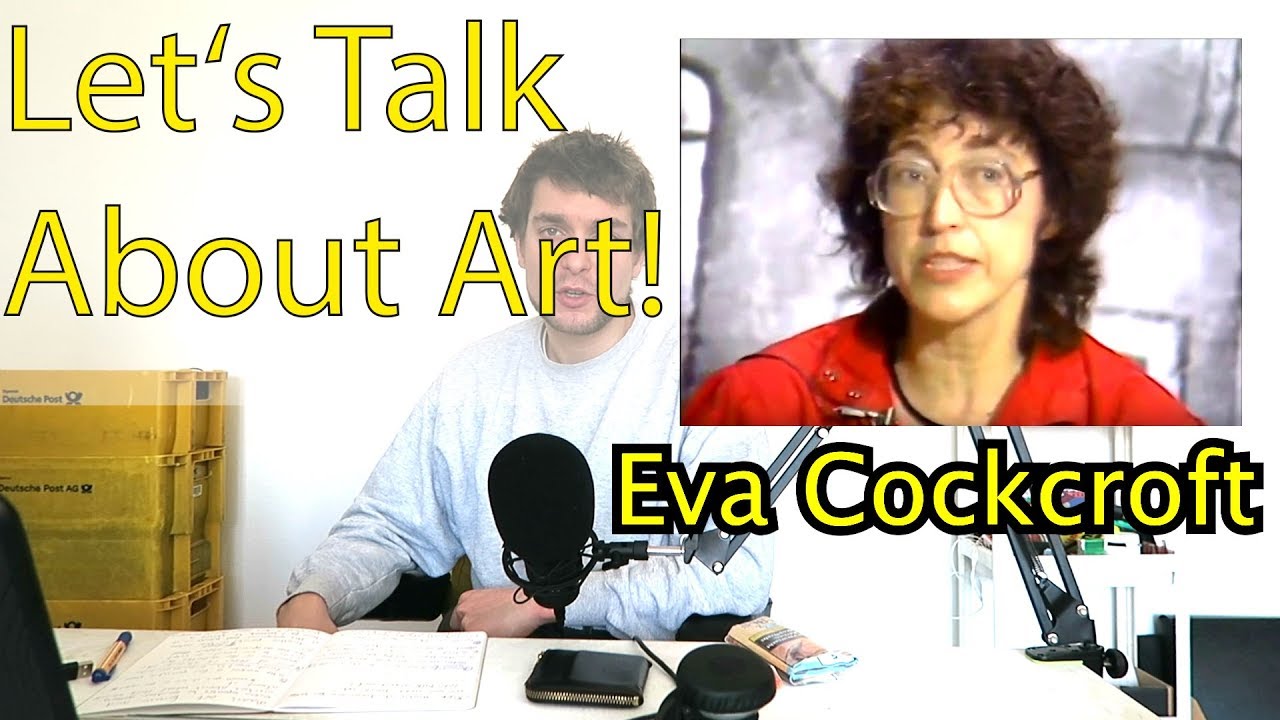 Eva Cockcroft Reads Art Forum. Let's talk about art! - YouTube