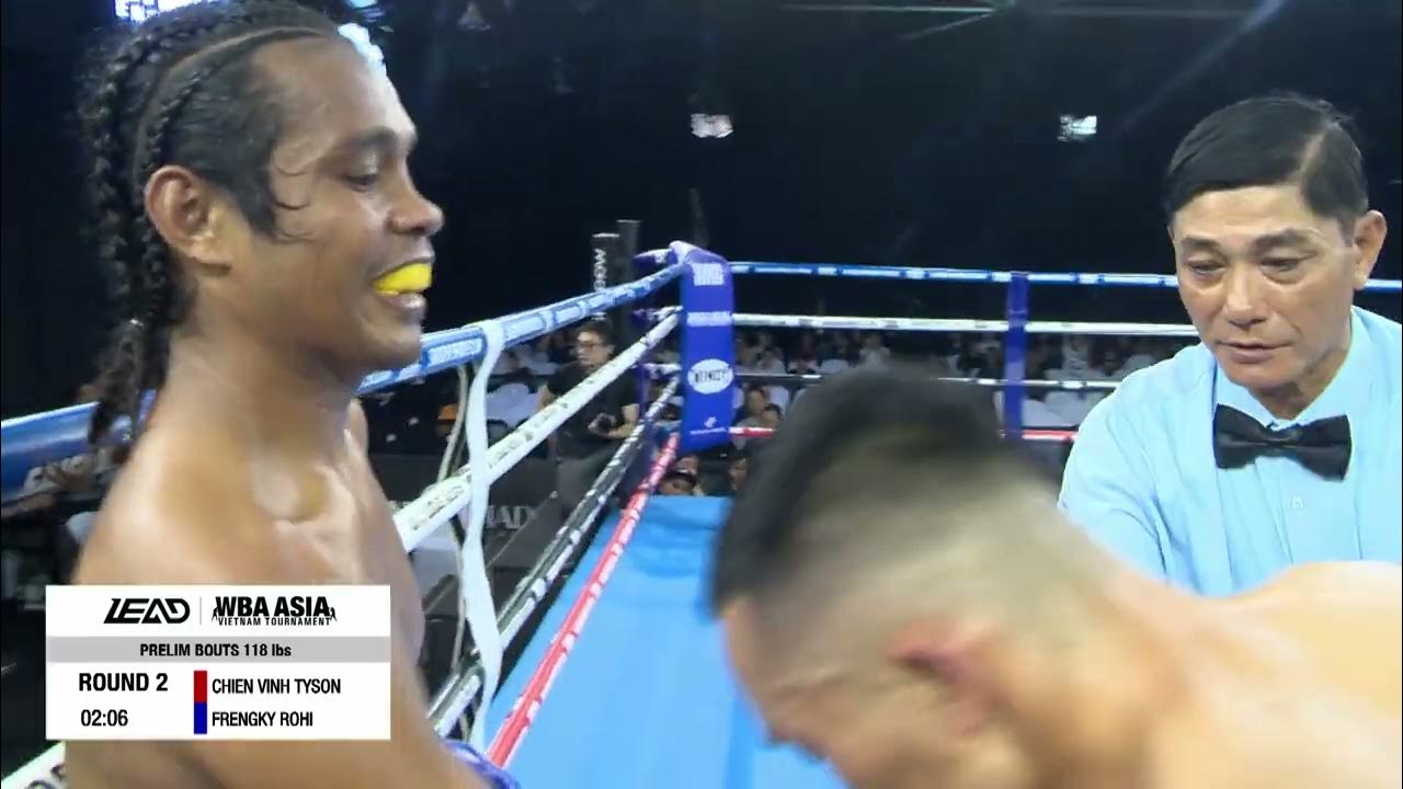 LEAD: WBA Asia Vietnam Tournament | Preliminary Bouts | Chiến Vinh Tyson vs. Frengky Rohi - YouTube