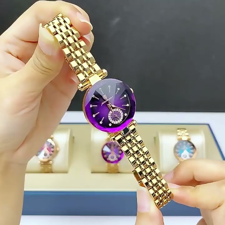 POEDAGAR 719 Luxury Diamond Chronograph Watch For Women - YouTube