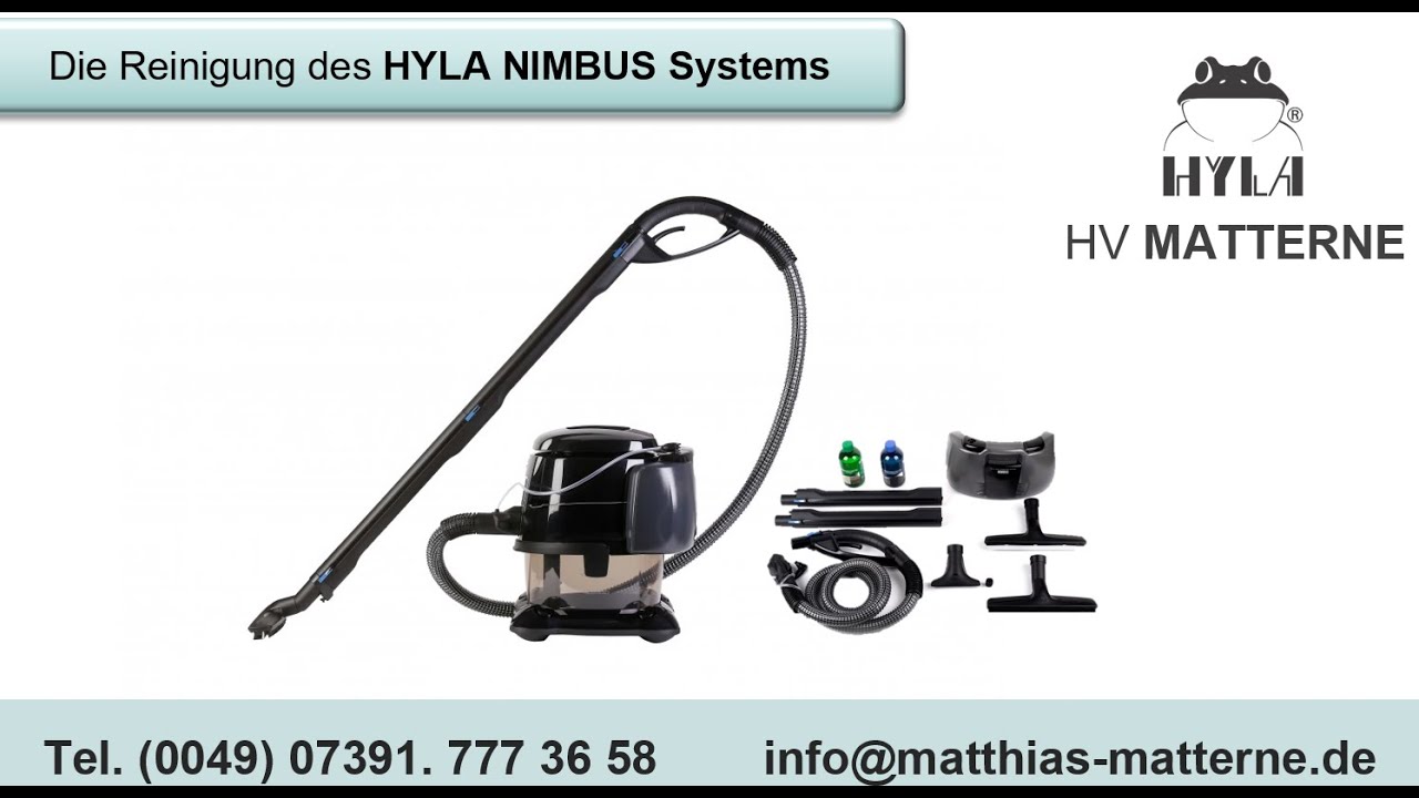 HYLA NIMBUS - Reinigung des Systems nach der Anwendung - www. einfach ...