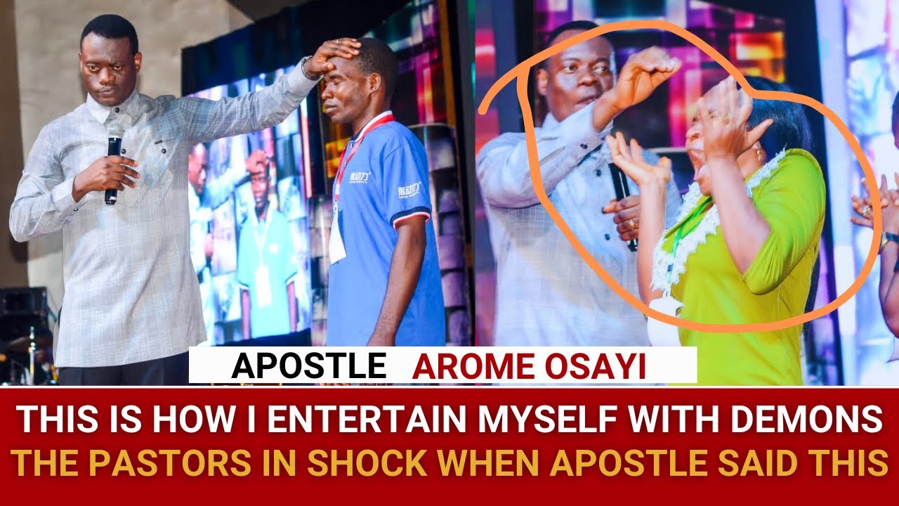 MY ENTERTAINMENT IS WITH DEMONS, THIS STATEMENT SHOCKED THE PASTORS ...