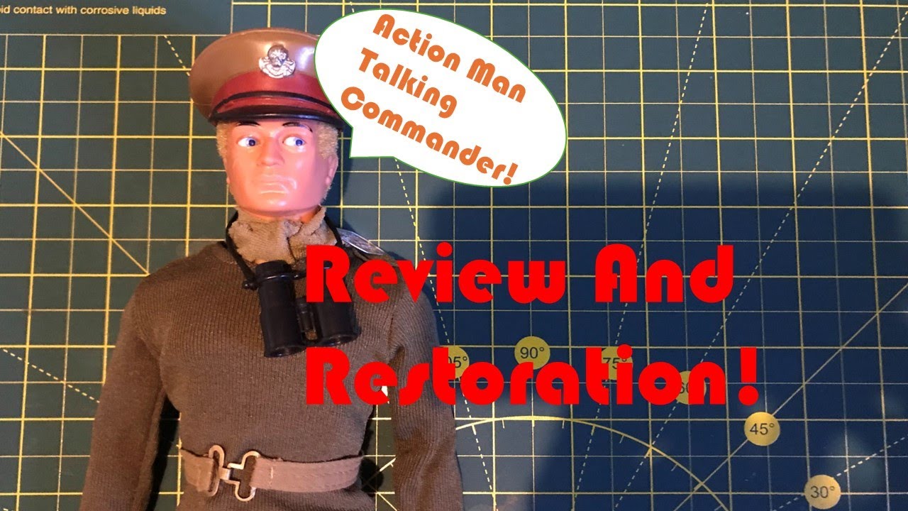 Action Man Talking Commander: Restoration & Review - YouTube