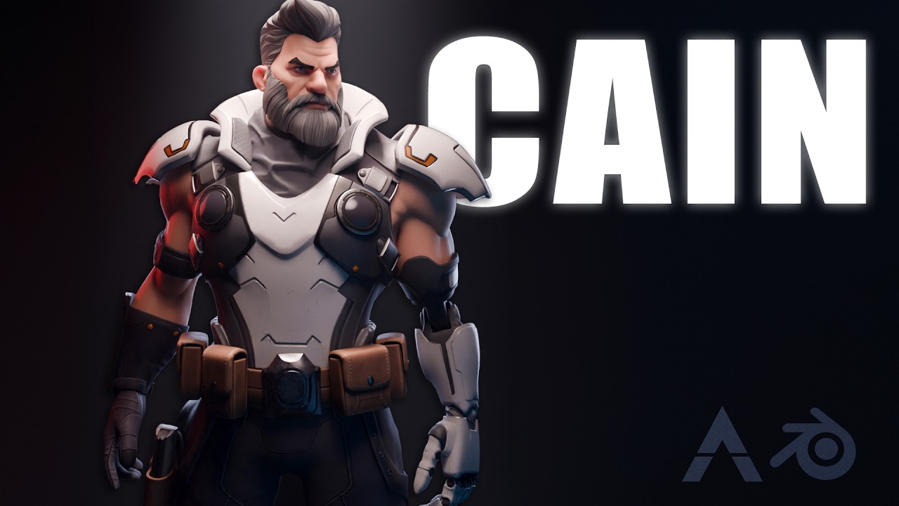 Cain - Blender Rig (Demo) - YouTube