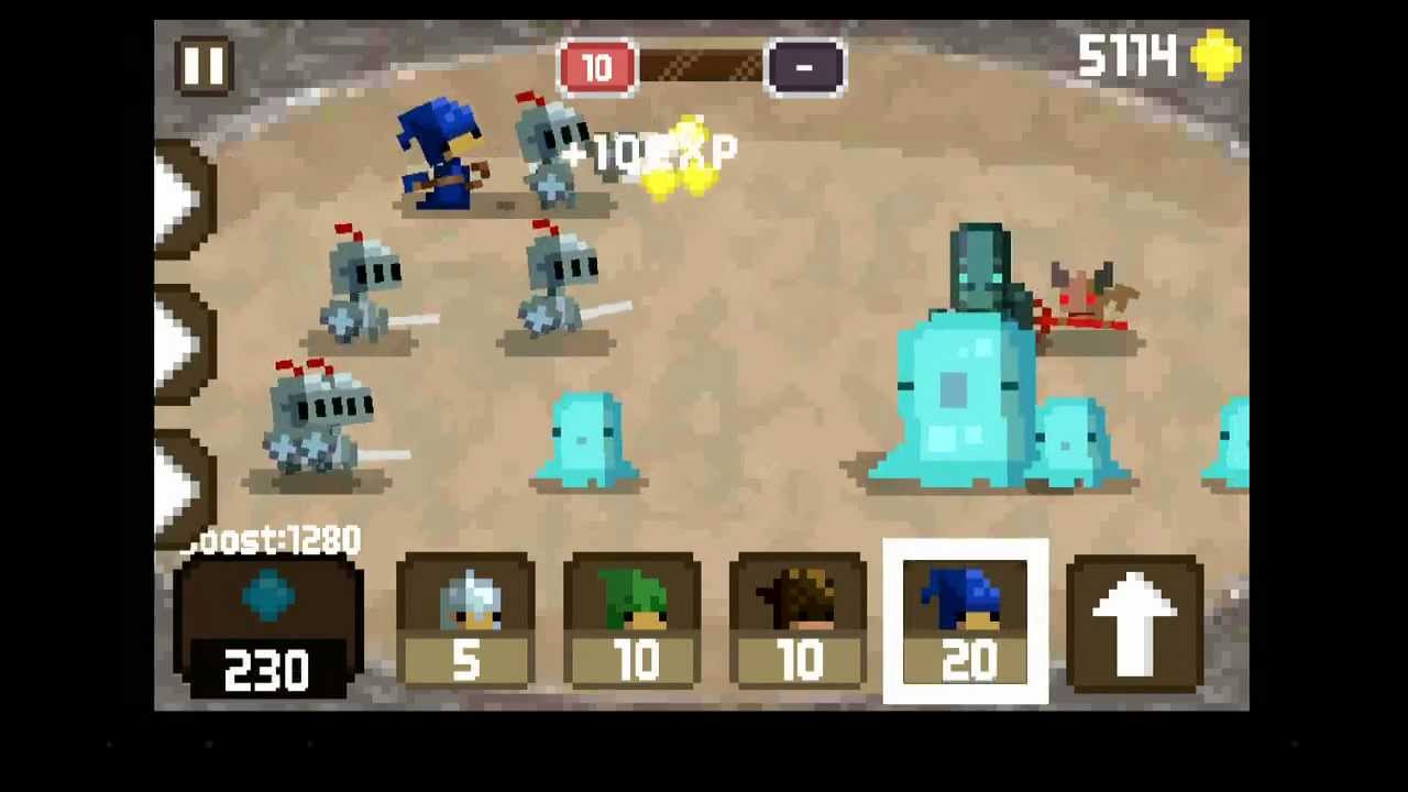 We Play - Pixel Kingdom - Android - Wave 100 Strategy - Gameplay - YouTube