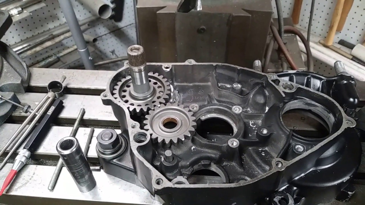 490 kick start mod bushing - YouTube