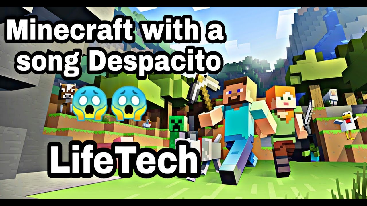 Minecraft with a song despacito / أنميشن ماين كرافت بأغنية ديسباسيتو ...