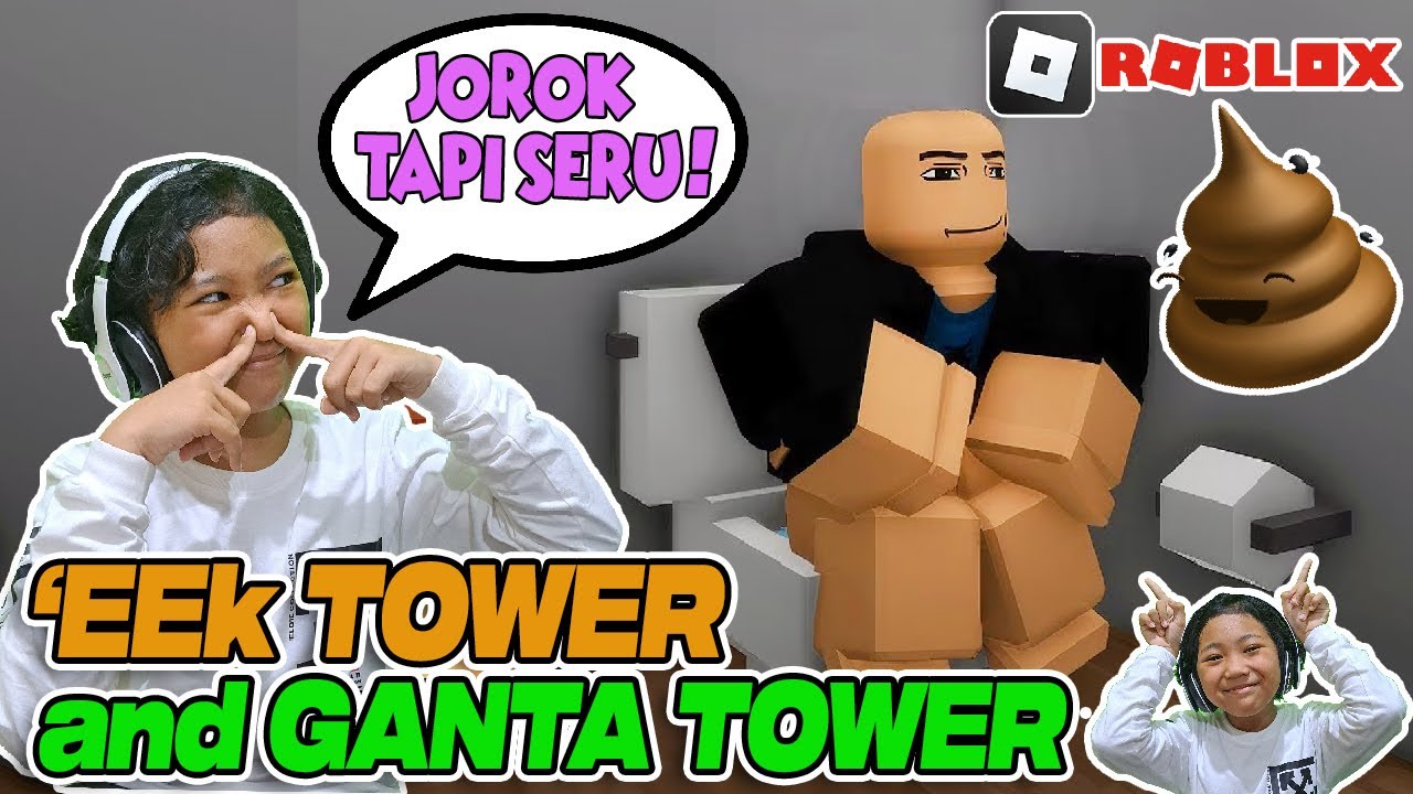 GAME VIRAL TIKTOK - EEK TOWER & GANTA TOWER - ROBLOX INDONESIA - YouTube