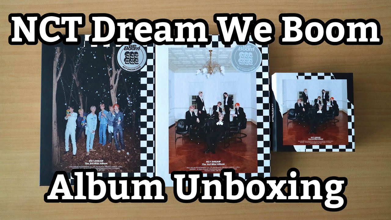 NCT Dream We Boom Album Unboxing - YouTube