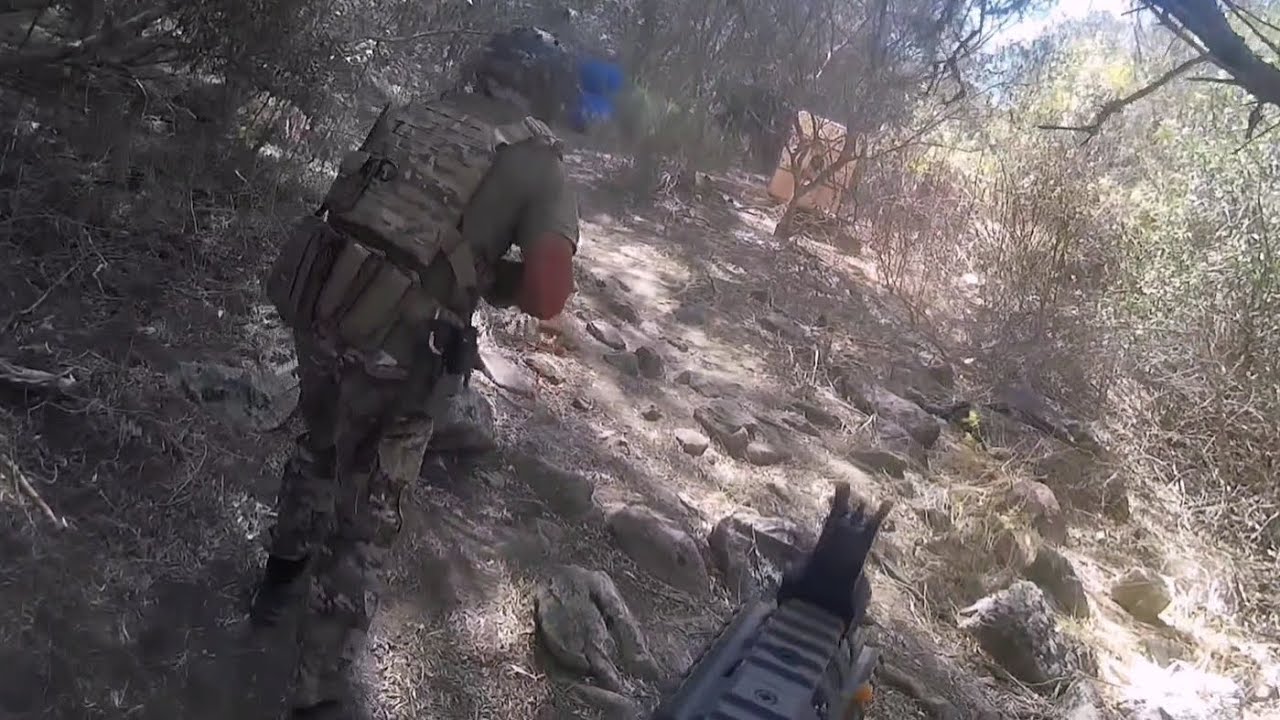 The Compound Airsoft - Pushing up with Daddy Dibs - YouTube