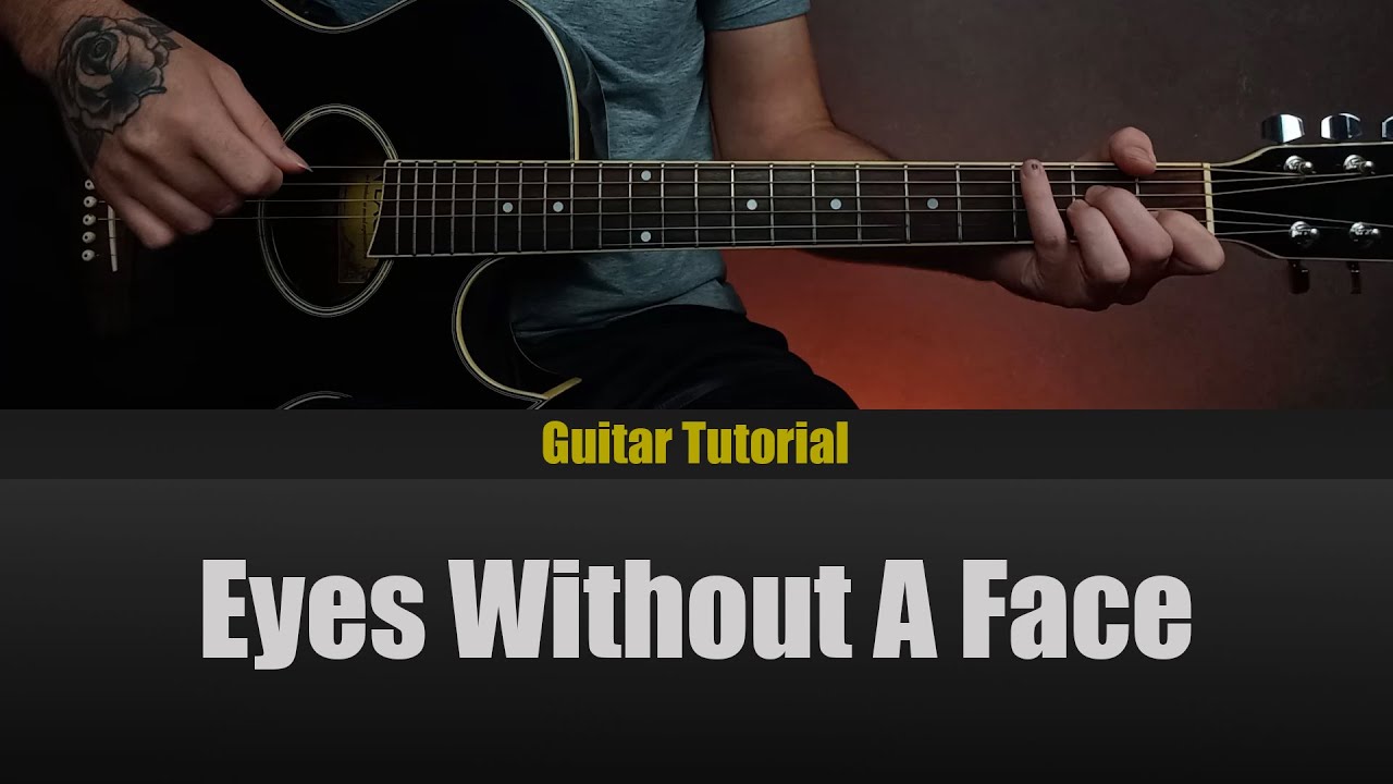 Billy Idol - Eyes Without A Face | Easy Guitar Lesson Tutorial with ...