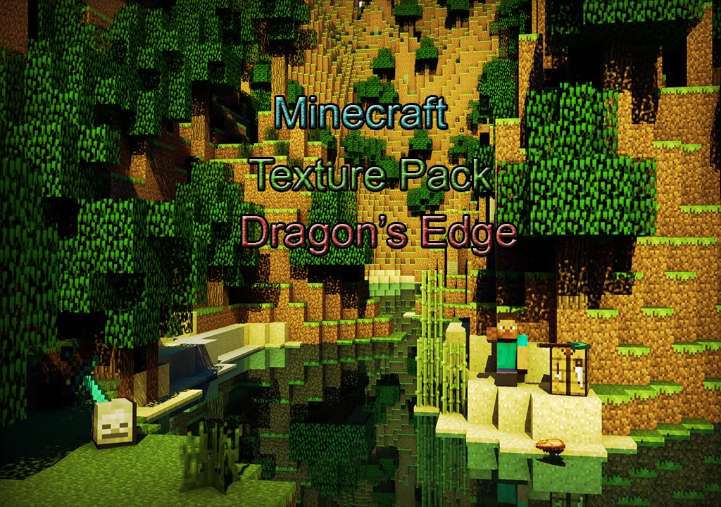 Minecraft - Texture Pack #1 DRAGON'S EDGE - YouTube