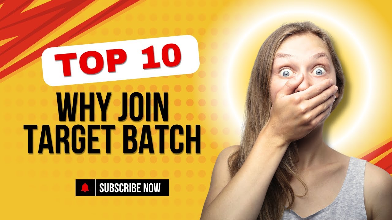 NEW TARGET BATCH ANNOUNCEMENTS | DECEMBER BATCHES | - YouTube