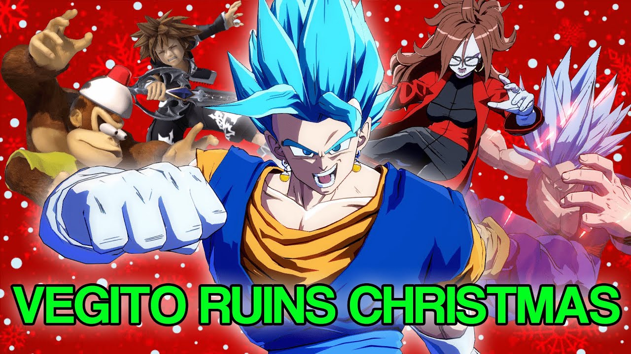 Dragon Ball Fighterz: Vegito Ruined Christmas - YouTube