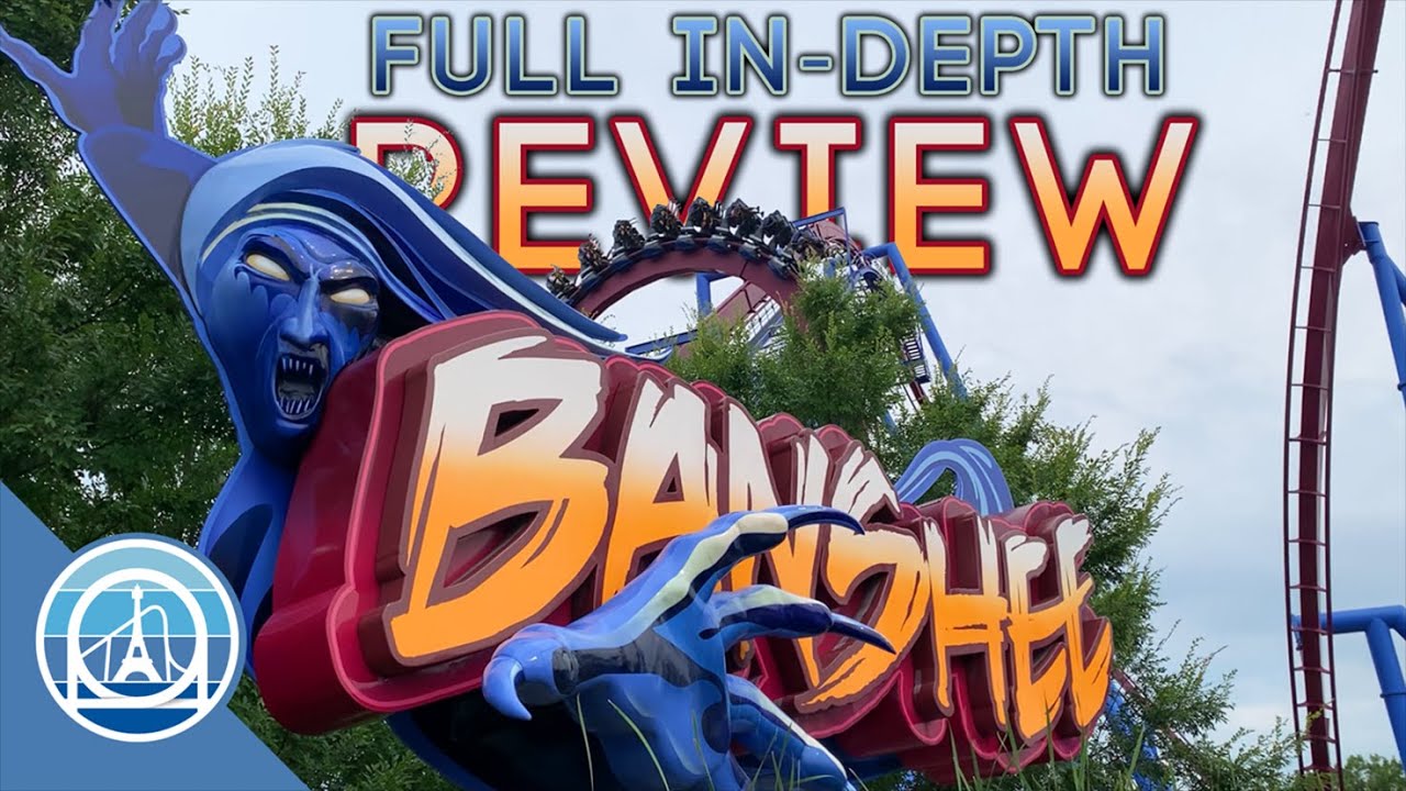 Banshee Full In-Depth Review | Kings Island's Terrifying Inverted ...