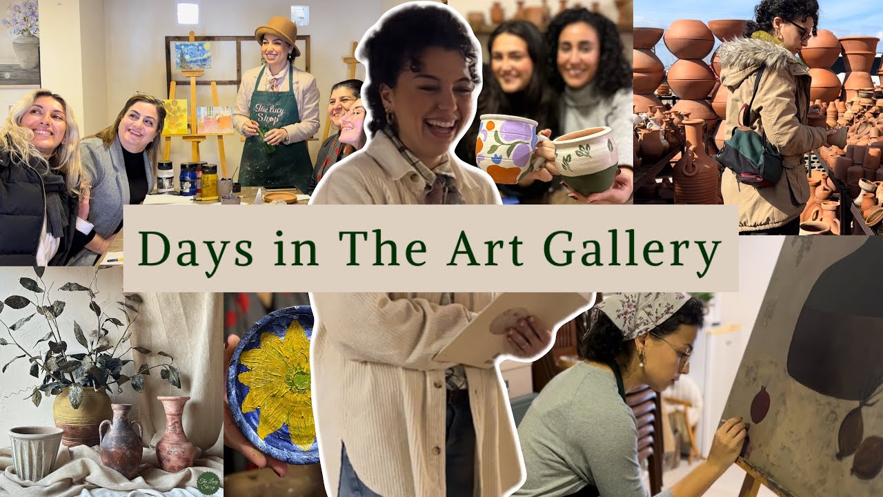Behind the Scenes as an Artist & Art Gallery Owner | Days in the ...