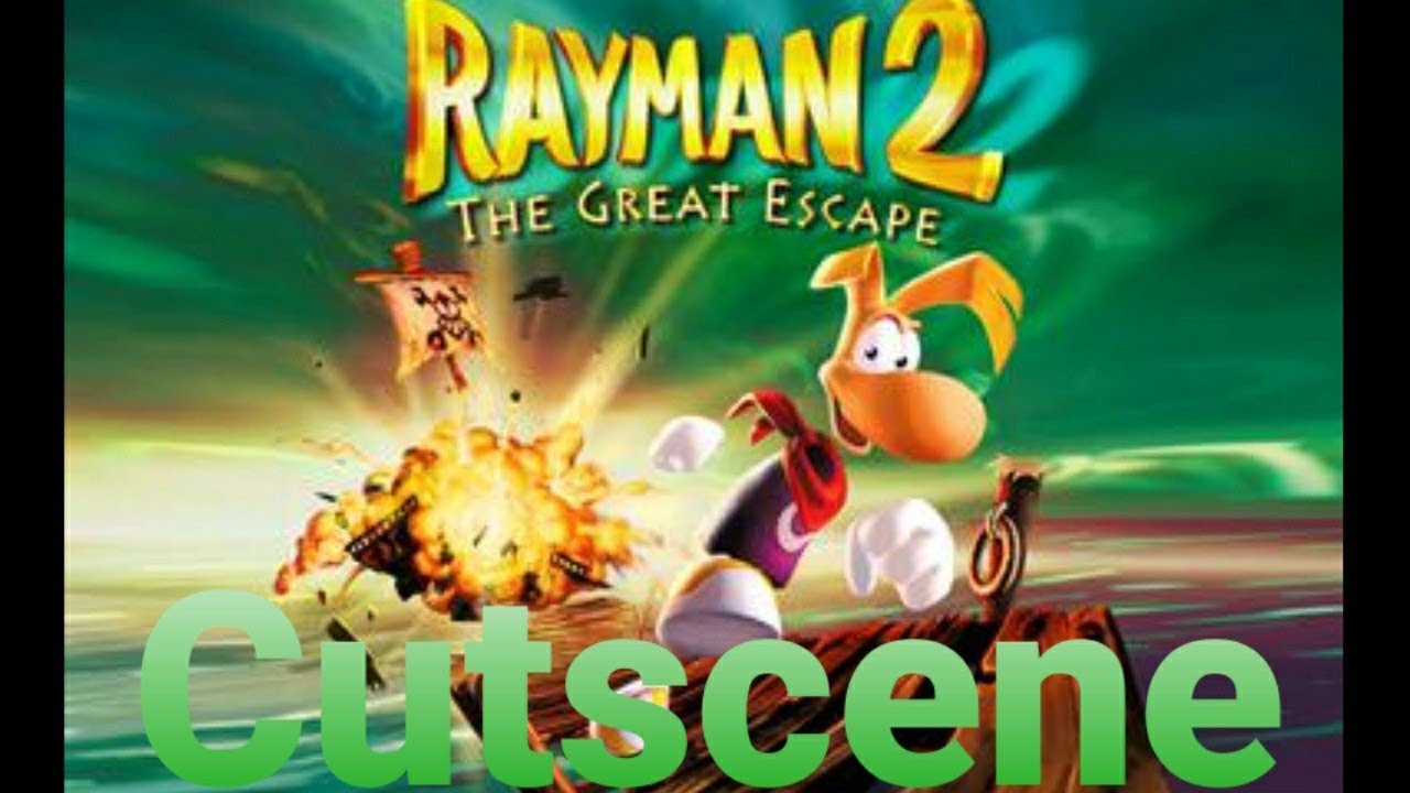 Rayman 2 The Great Escape Razorbeard Cutscene - YouTube