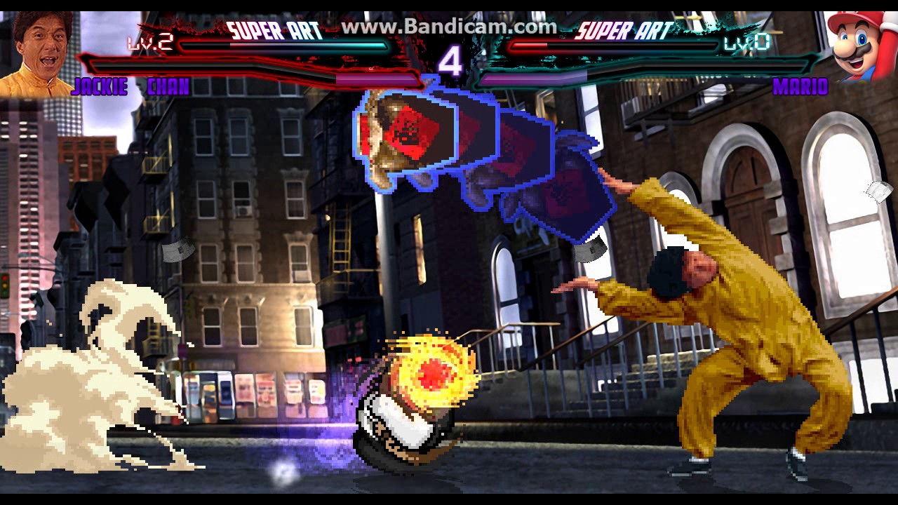 Mugen Jackie Chan vs Mario - YouTube