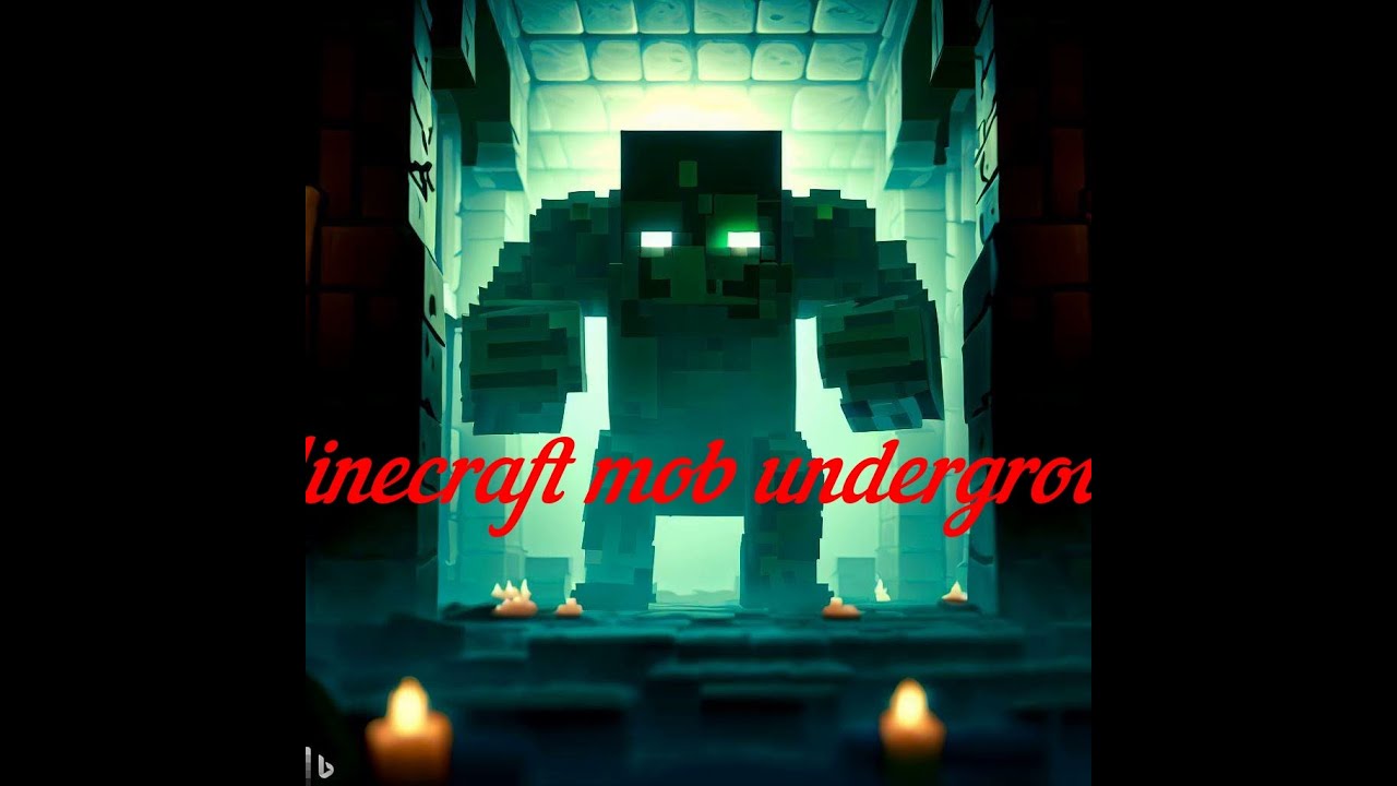 Minecraft mob underground - YouTube