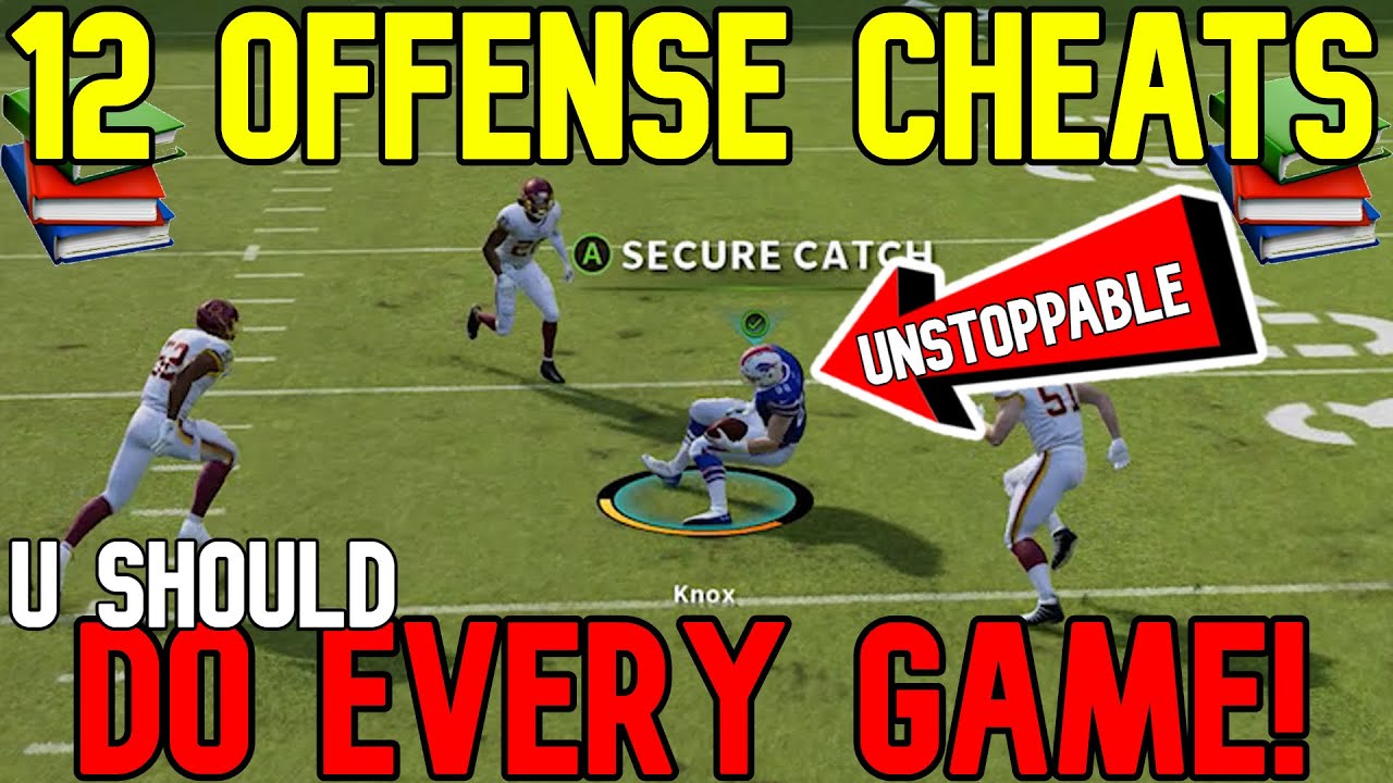 ⚠️12 CHEATS U DON'T KNOW⚠️That Give U An UNFAIR ADVANTAGE ON OFFENSE in ...