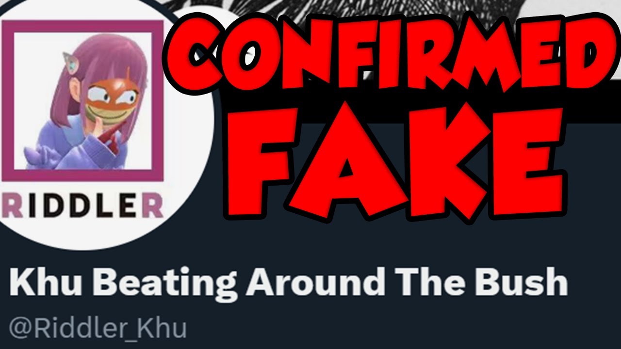 RIDDLER KHU CONFIRMED FAKE! NOT A REAL POKEMON LEAKER! - YouTube