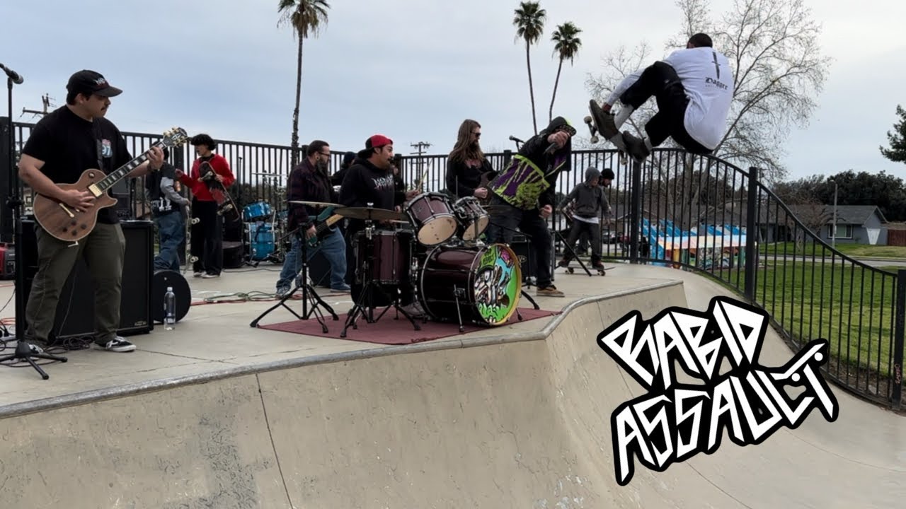 Rabid Assault at Blair Skatepark 2/3/24 - YouTube