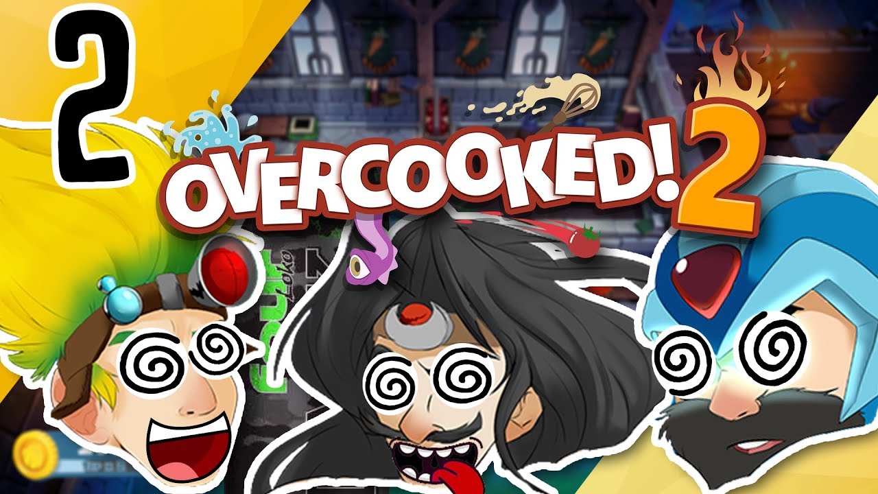 THE DRUNK CONTINUES - Let's Play Overcooked 2 - Ridiculoud - YouTube