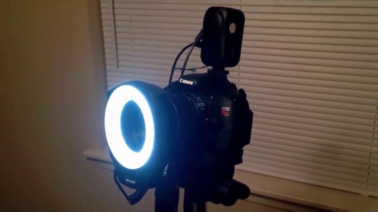Macro Ring Flash Light for Nikon Canon Olympus - TrendHD.com - YouTube