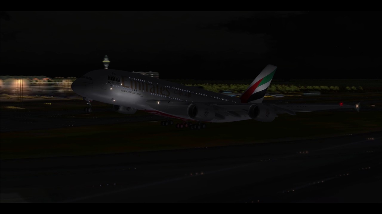 Emirates EK343 A380-800 A6-EDF Kuala Lumpur (KUL) - Dubai (DXB) - YouTube