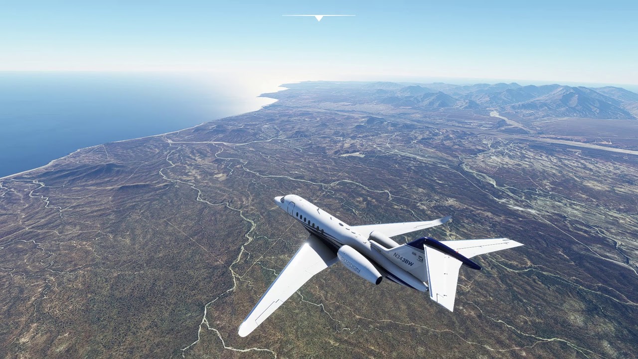 PART 2 - RNAV Landing at Cabo San Lucas MMSD in CROWDED SKIES in the ...