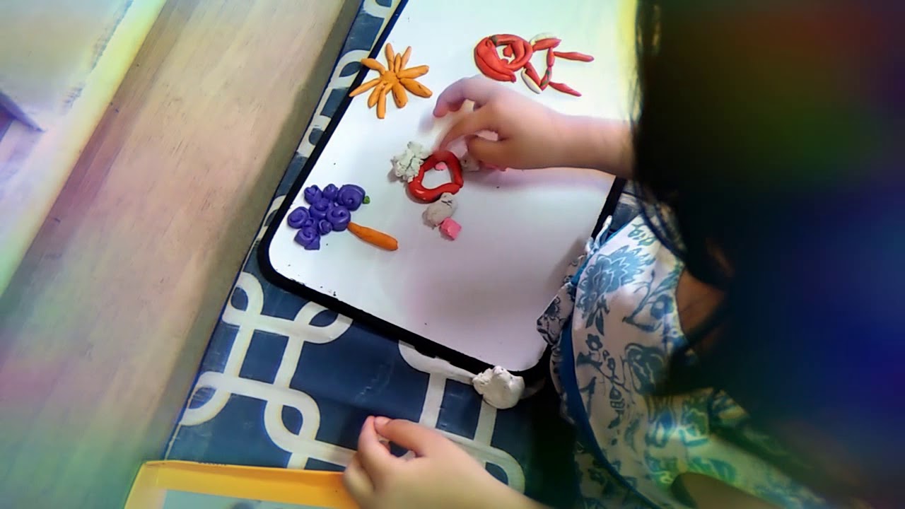 Mikee doing Art - YouTube