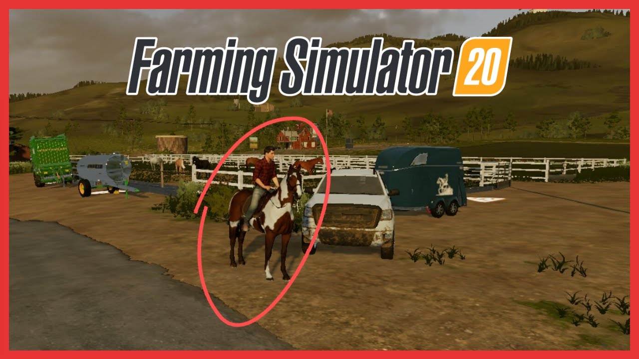 How to buy HORSES 🐴 FARMING SIMULATOR 20 ANDROID - YouTube