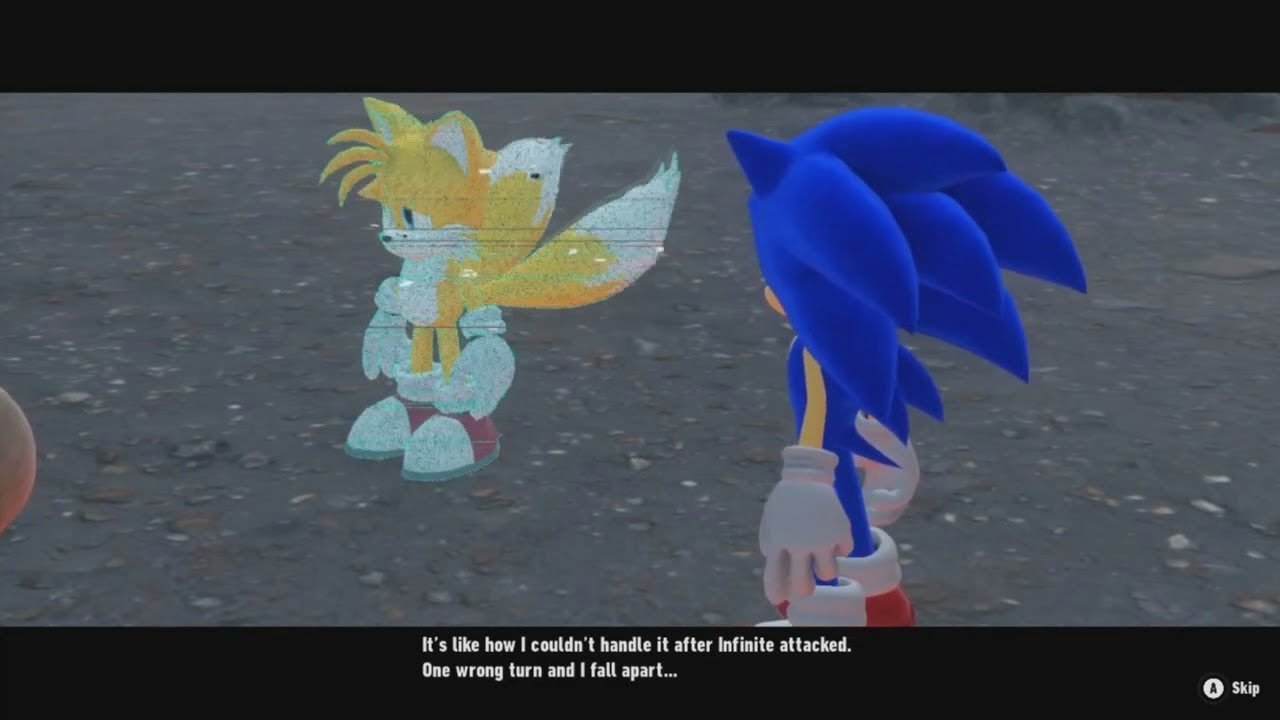 Sonic Frontiers - Tails remembers being scared of Infinite's Chaos ...