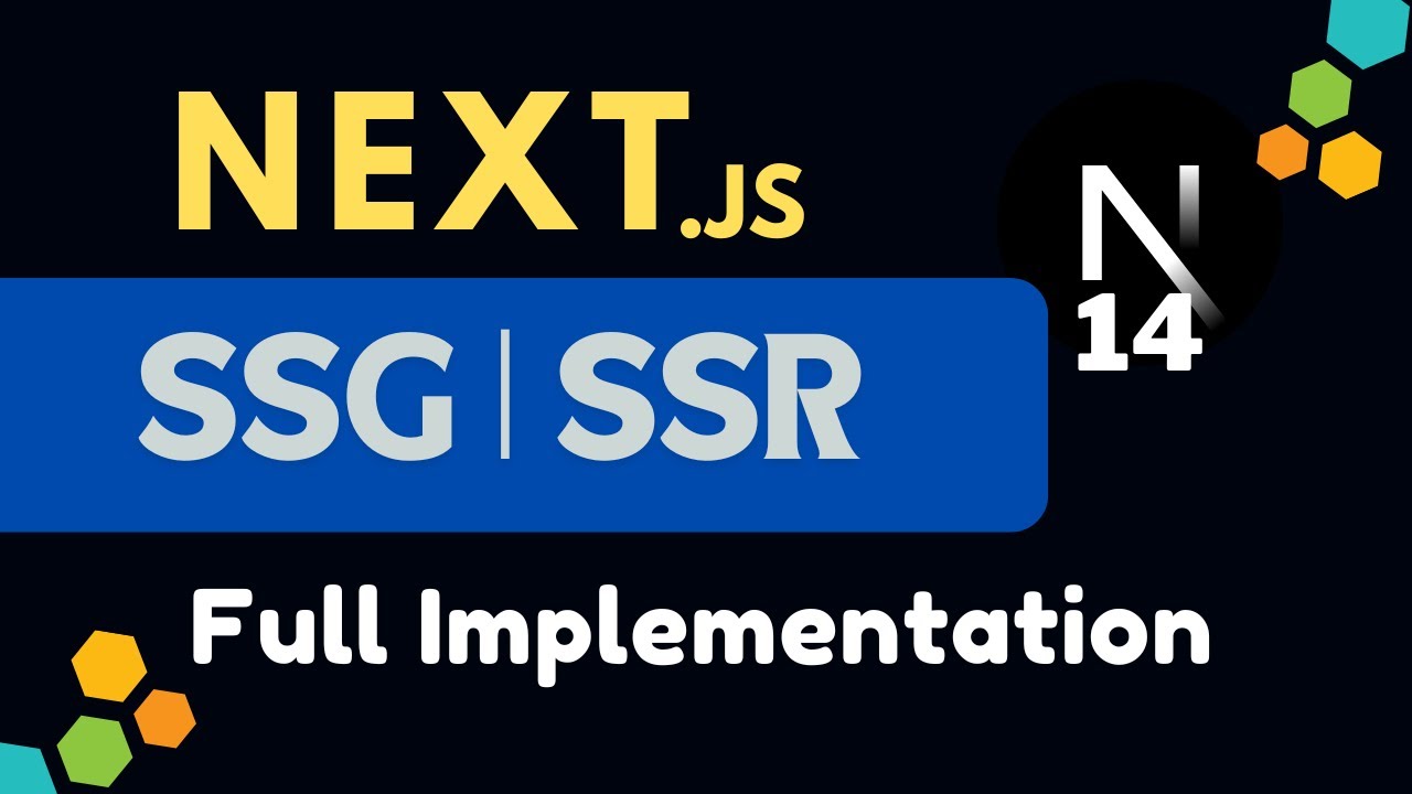 Nextjs 14 Ssg Explained From Basics To Advanced Dynamic Routes Ezycode Youtube