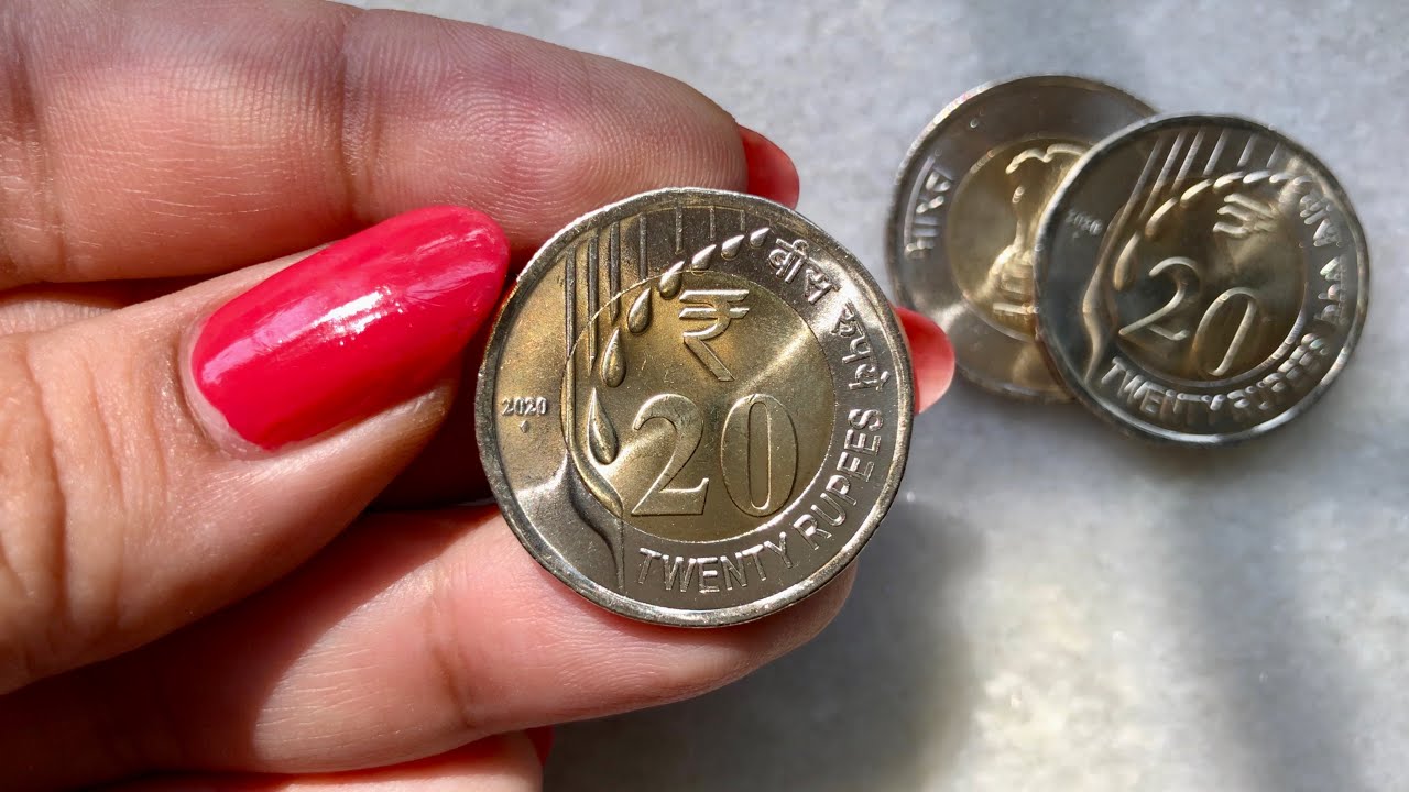 20 Rupees Coin | ₹20 Coin | 2020 New Coin | Mumbai Mint | SPMCIL ...