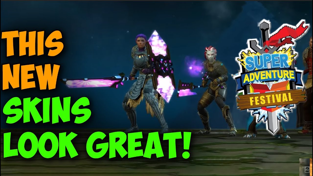 GW2 NEWS! New Super Adventure Box Skins AND Trailer! - YouTube